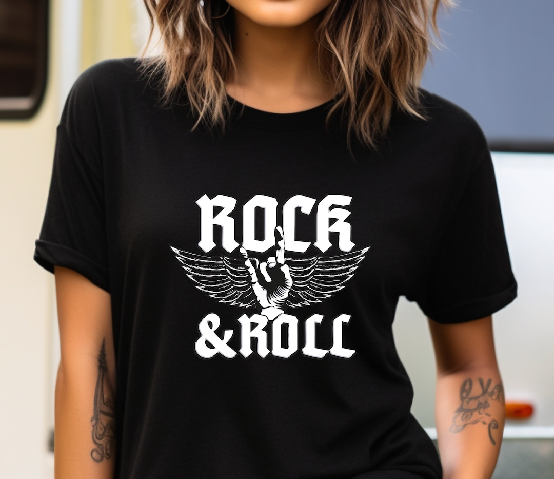 Rock and Roll Shirt, Music Festival Tee, Old School Rock, Retro 80's T Shirt, Music Lover, Band ...