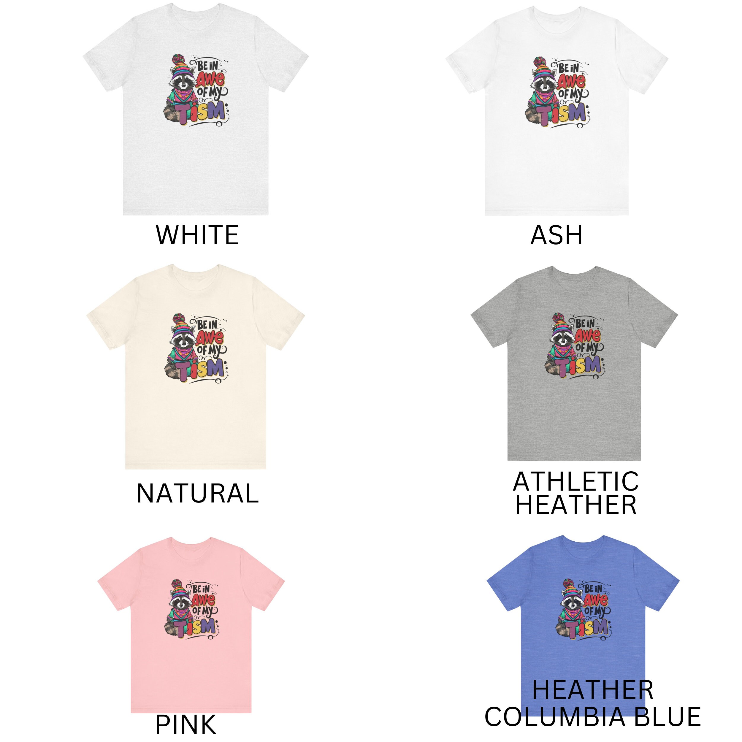 Autism Shirt, Be in Awe of My Tism, Inclusion Matters, Autism Awareness ...