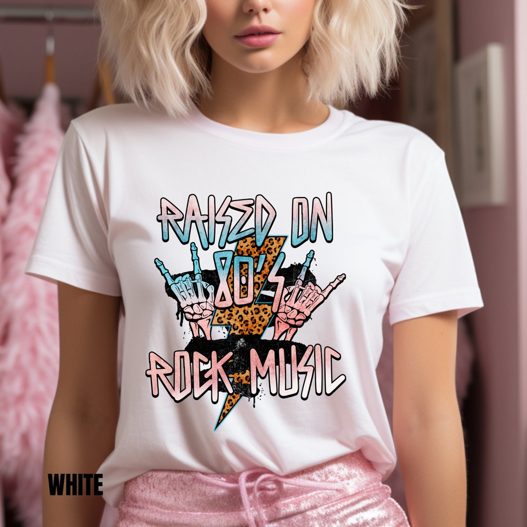 80's Rock Music Shirt, Classic Rock N Roll T Shirt, Made in the 80's ...