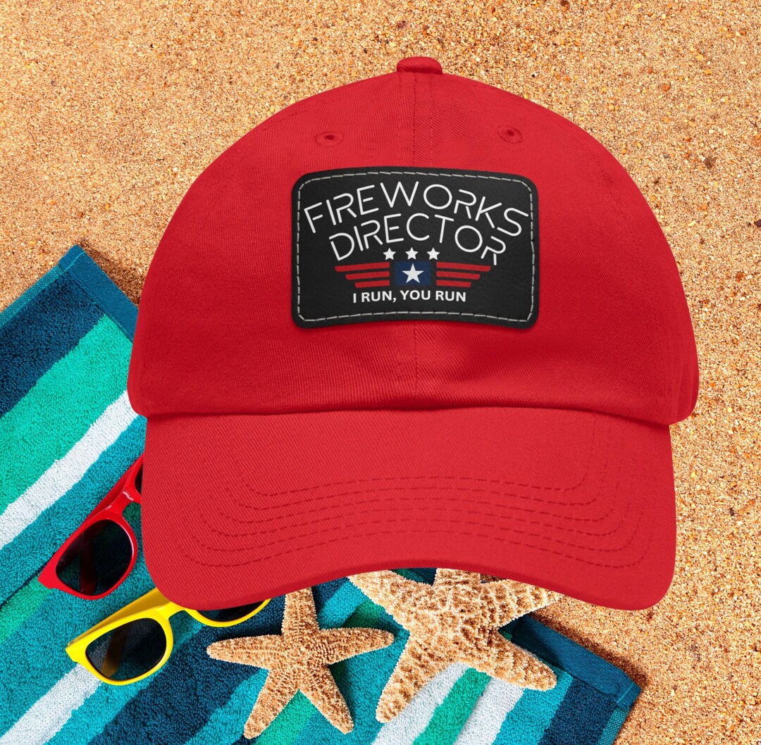 Fireworks Director I Run You Run Hat, Funny 4th of July Baseball Cap ...