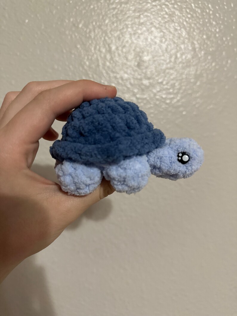 Crochet Mini Turtle, Baby Plushie, Baby Turtle, Cute Mini Turtle ...