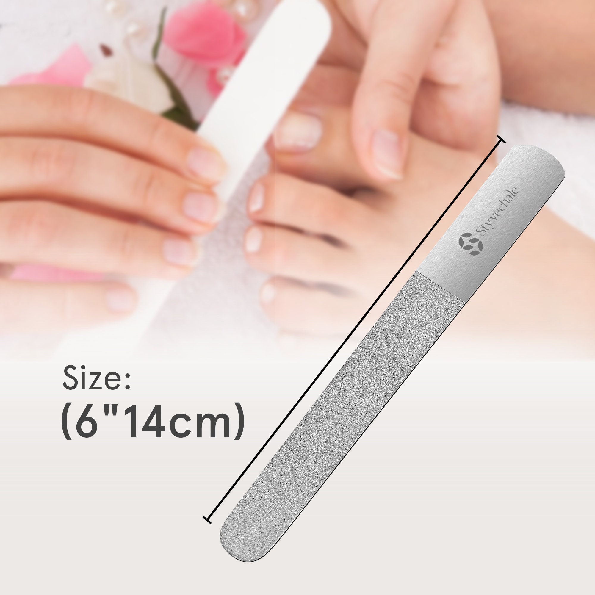 Nail File Diamond Deb/dust Coated Coarse/rough Toenail Files Rough and ...