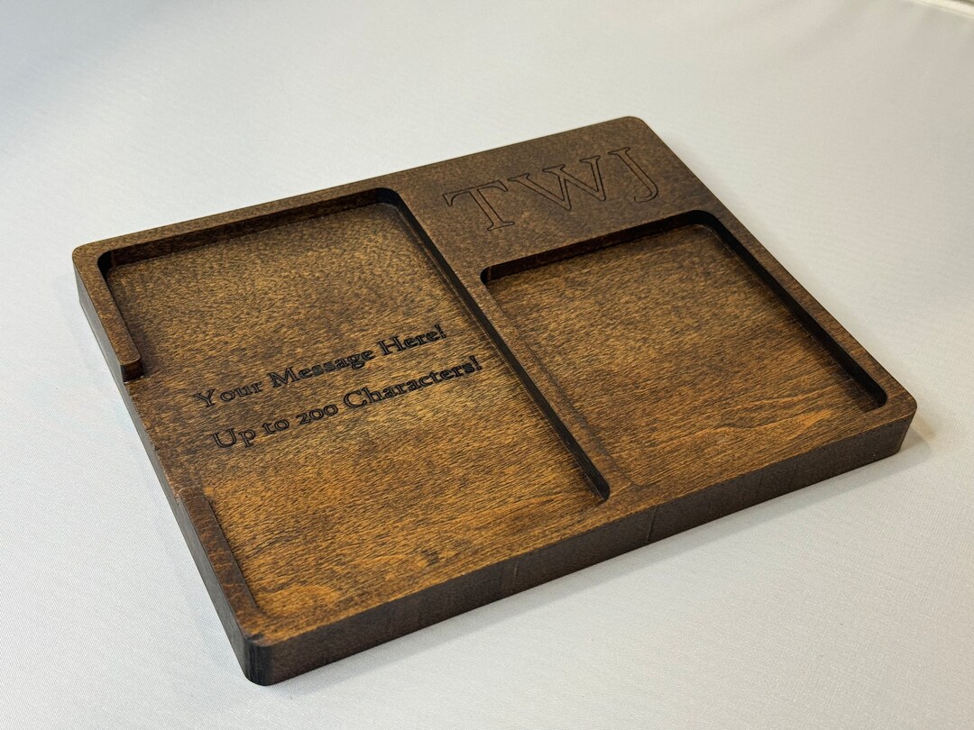 Bad Ass Wallet Tray Personalized - Etsy