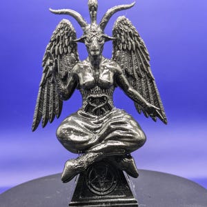 Baphomet Christmas Tree Topper 5" Tall - Etsy