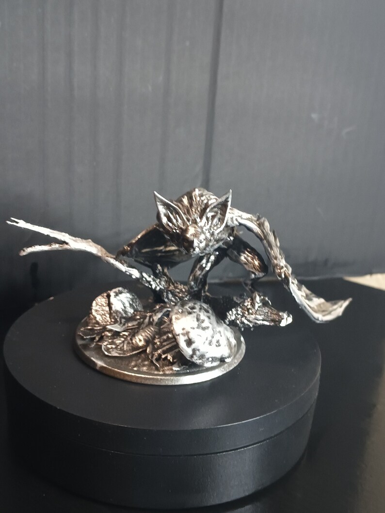 Perched Bat Statue - Etsy