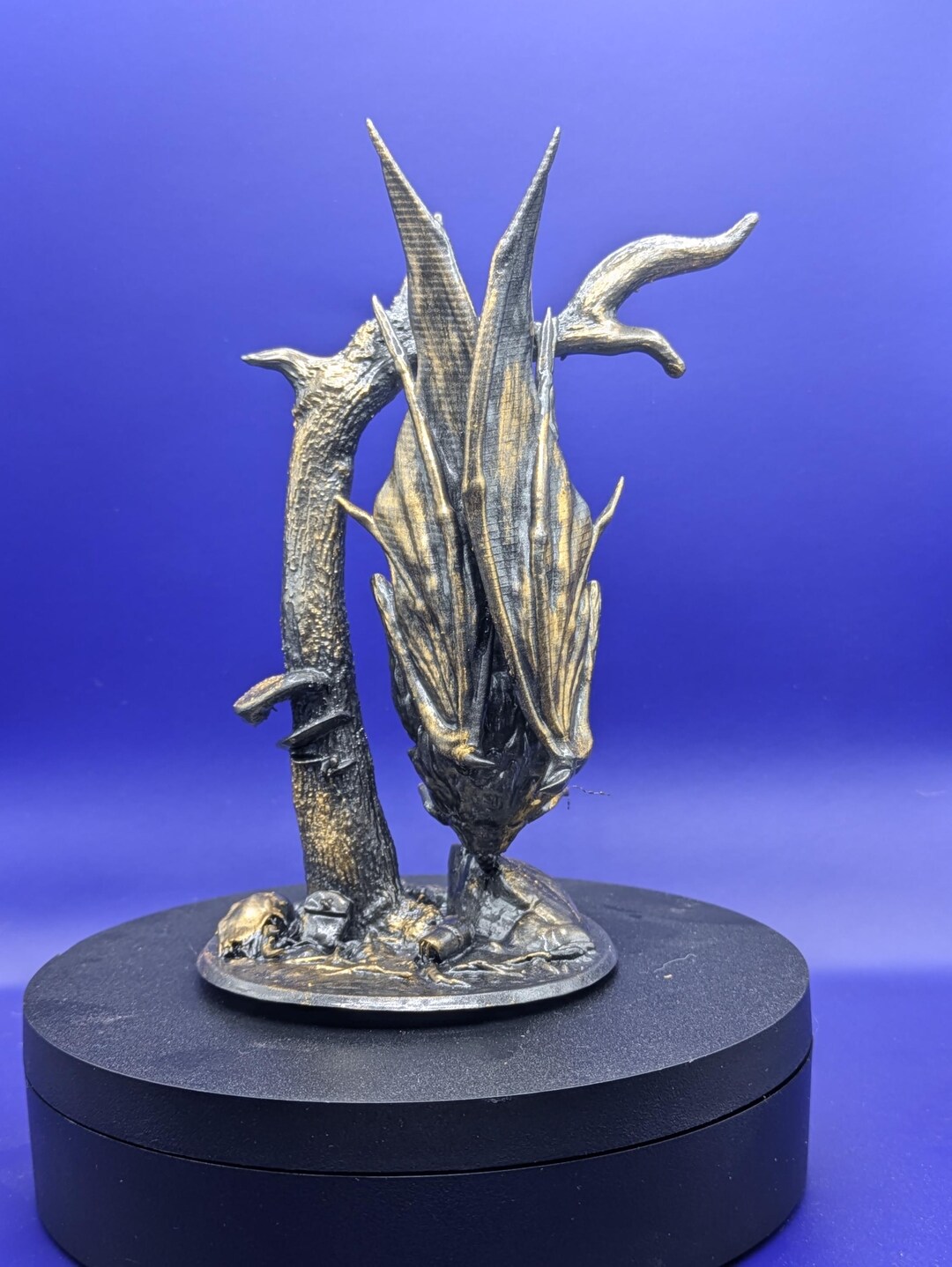 Hanging Bat Statue - Etsy