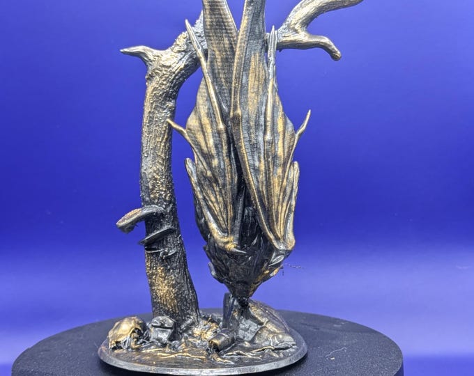 Hanging Bat Statue - Etsy