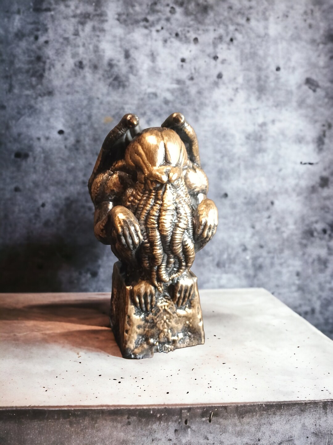 Cthulhu Idol Statue 8" Tall-3d Printed - Etsy