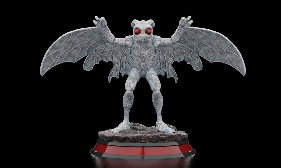 Standing Mothman Miniature - Etsy