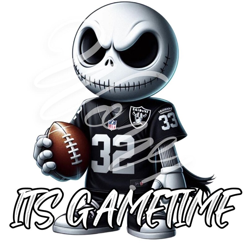 Horror Football 3 Images PNG Digital Download Jack Halloween Jersey ...