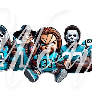 Horror Football PNG Digital Download Halloween Jersey GAMETIME - Etsy