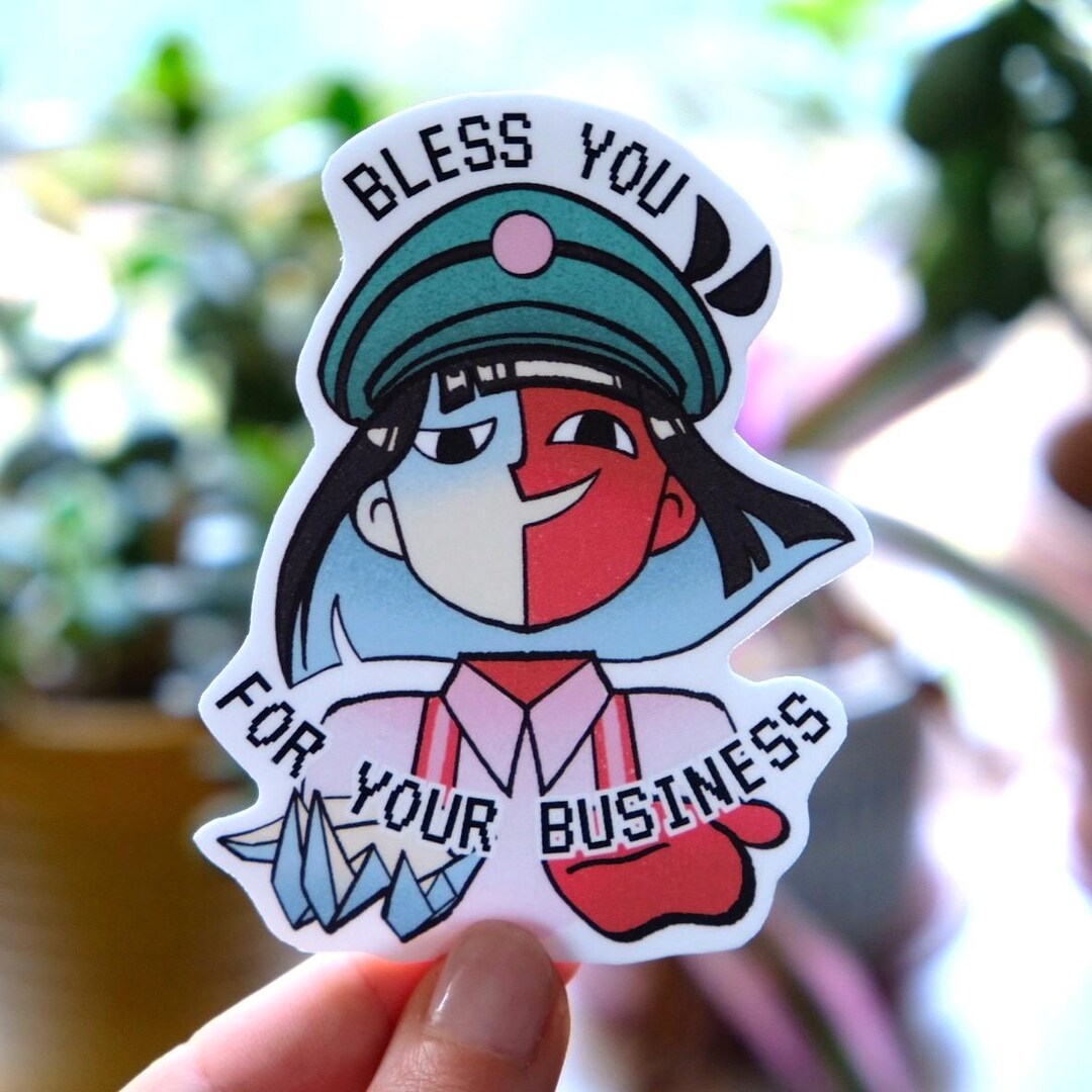 ENA Dream BBQ 2.5x3.5 Sticker | Matte Die Cut Sticker | Illustration ...