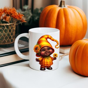 Cute PNG Gnome | Halloween Fall, Autumn | Clip Art | High Resolution ...