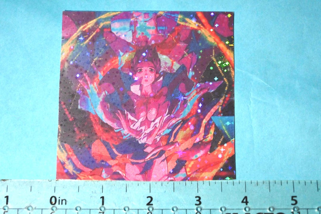 DIY Retro Neon Anime Sticker (mao Otori From Inma Seiden) - Etsy