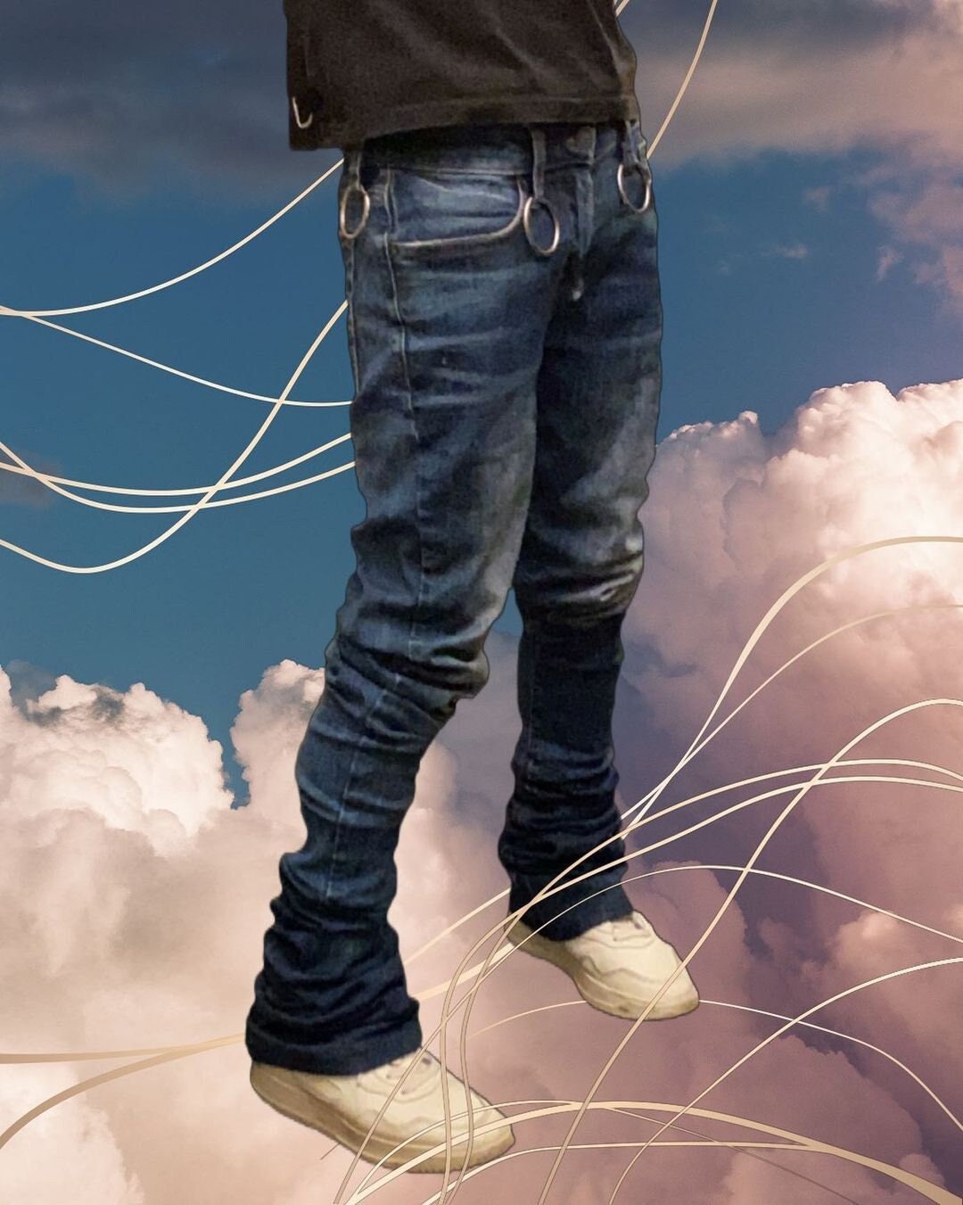 Araniko Stack Jeans - Etsy