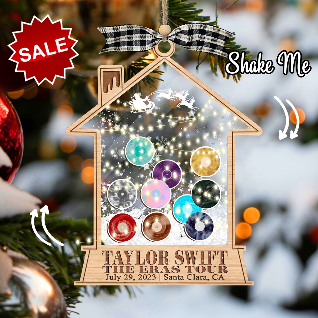 The Eras Tour Albums Christmas Ornament Taylor Shaker - Etsy