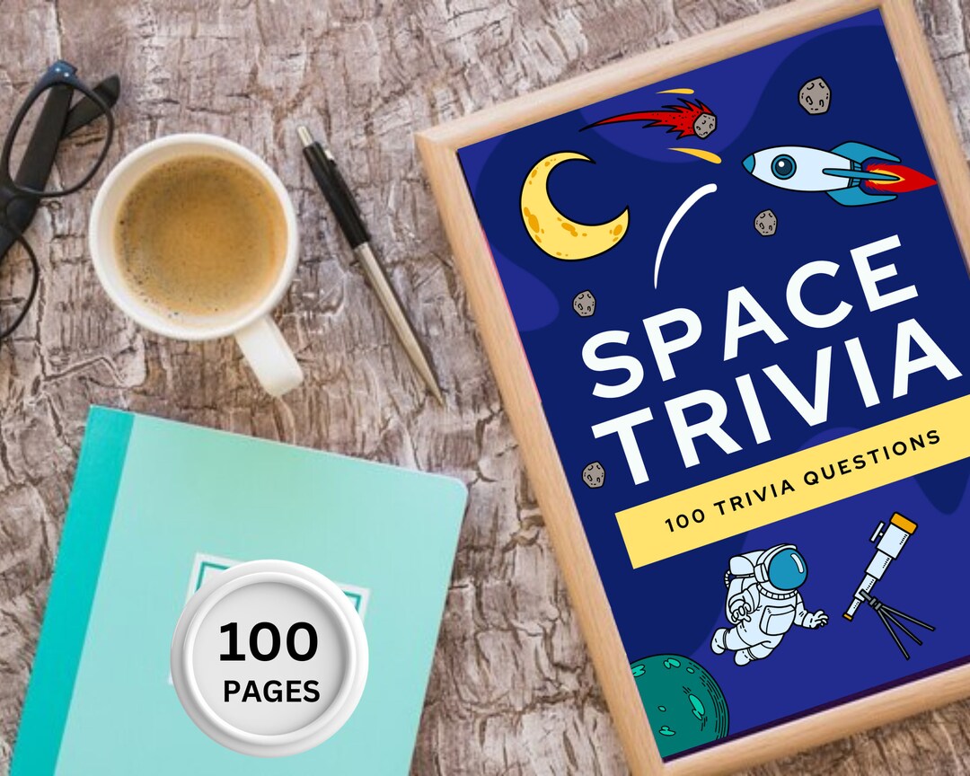 100 SPACE AND ASTRONOMY Trivia Cards for Kids | Astronomy Trivia ...