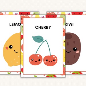 FRUIT IDENTIFICATION CARDS - Discover Healthy Eating | 22-card ...