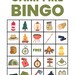 CAMPING BINGO CARDS Game for Kids Printable Bingo Cards Printable ...