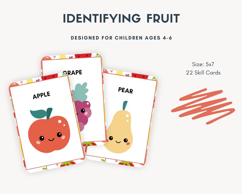 FRUIT IDENTIFICATION CARDS - Discover Healthy Eating | 22-card ...