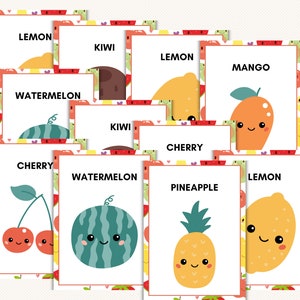FRUIT IDENTIFICATION CARDS - Discover Healthy Eating | 22-card ...
