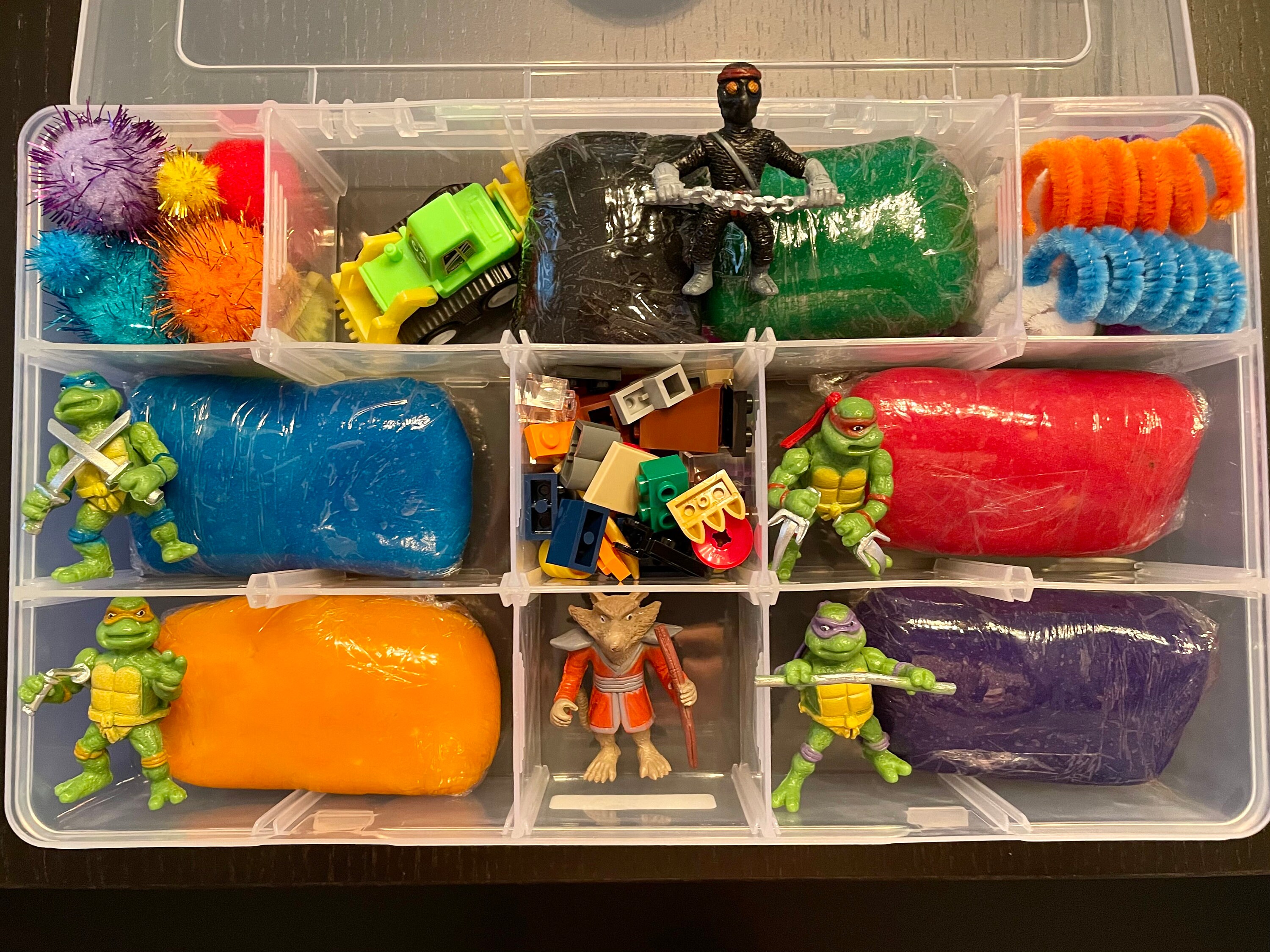 Teenage Mutant Ninja Turtle Ultimate Playdough Kit - Etsy