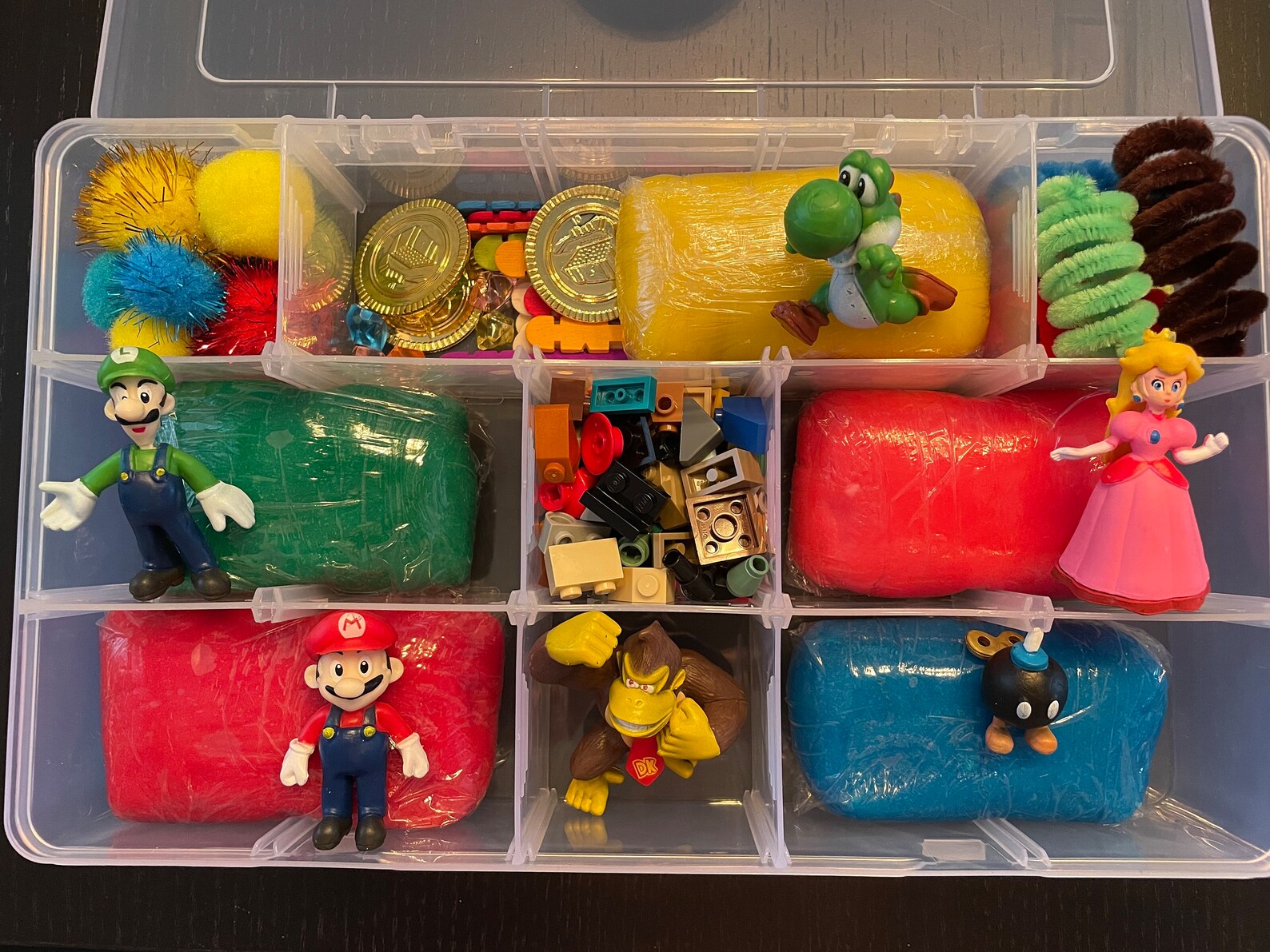 Super Mario Bros. Ultimate Playdough Kit - Etsy