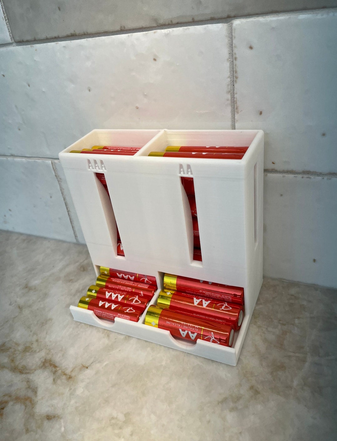 3d Printed Battery Holder for AA and AAA Batteries - Etsy