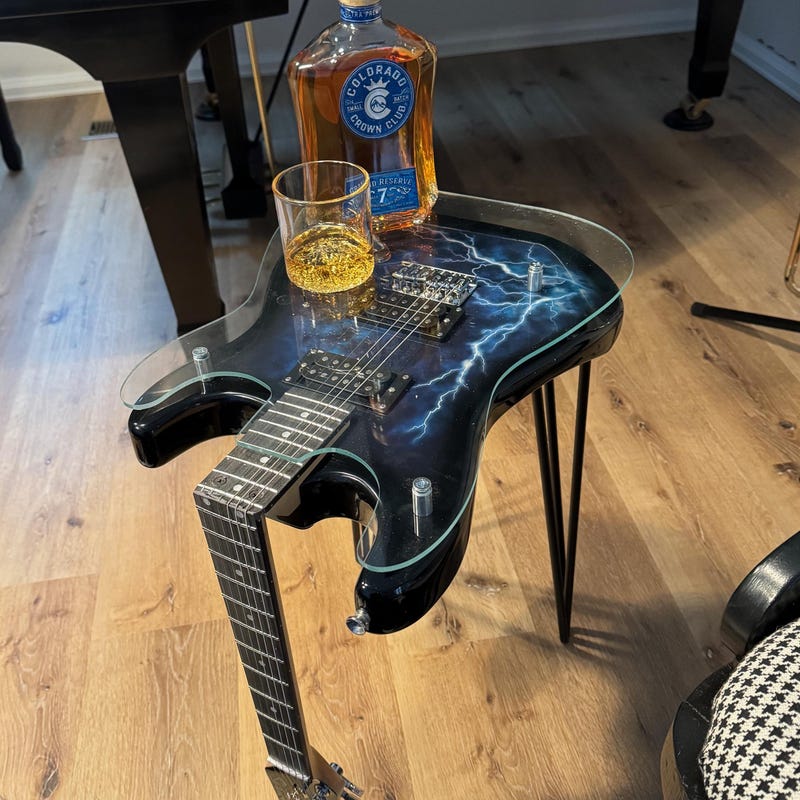 Guitar Table - Etsy