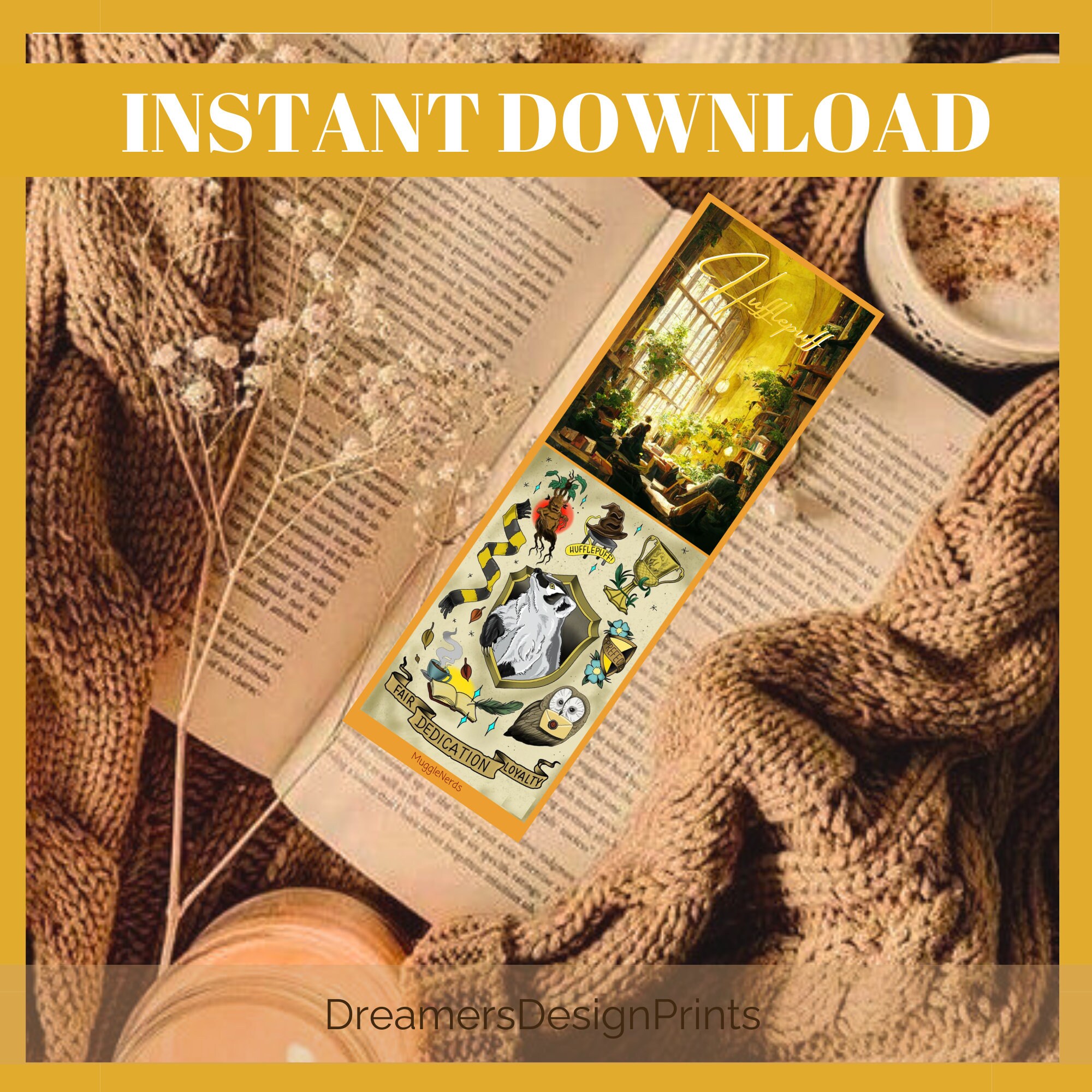 4 in 1 Printable Bookmark Collection for Art & Journaling for Magic ...