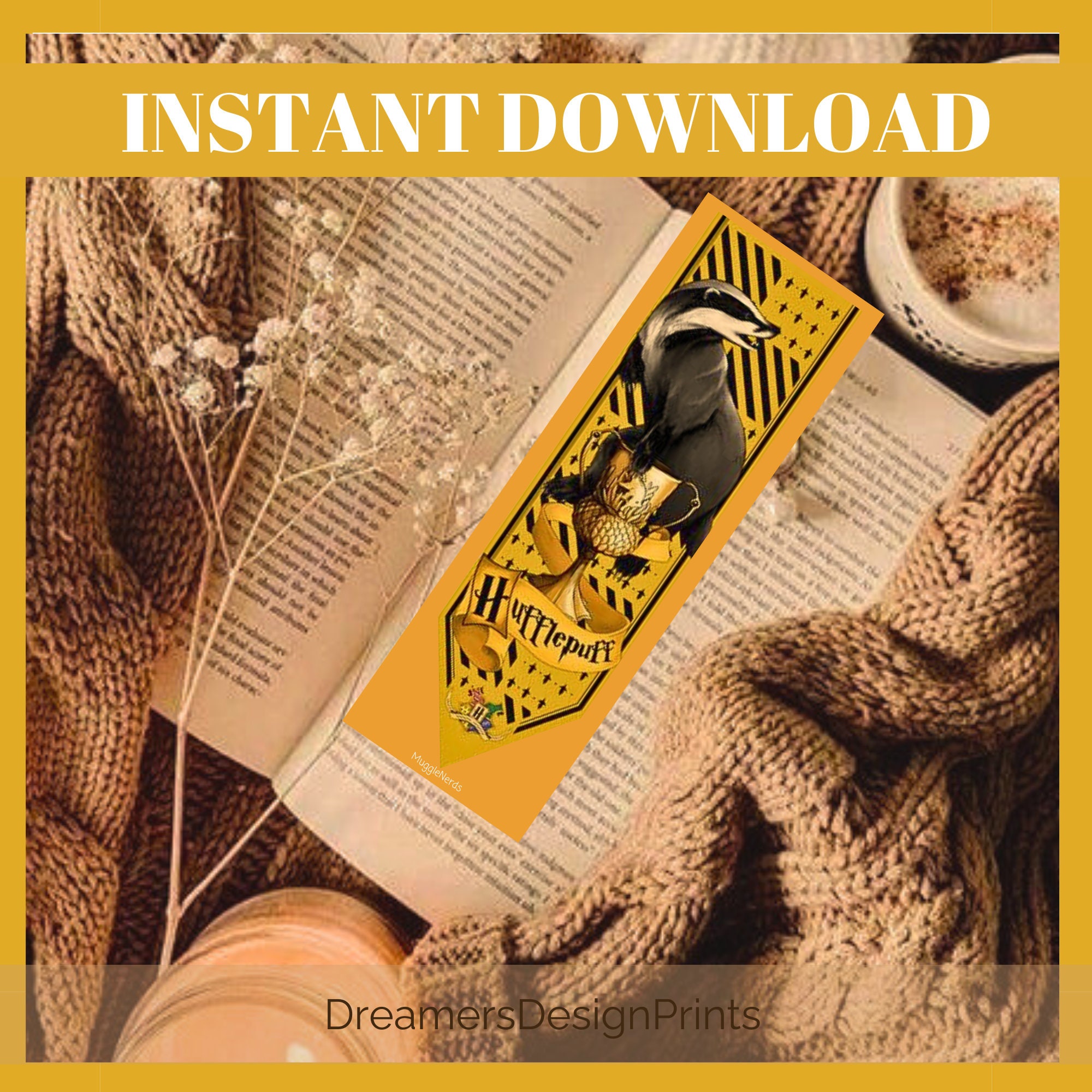 4 in 1 Printable Bookmark Collection for Art & Journaling for Magic ...