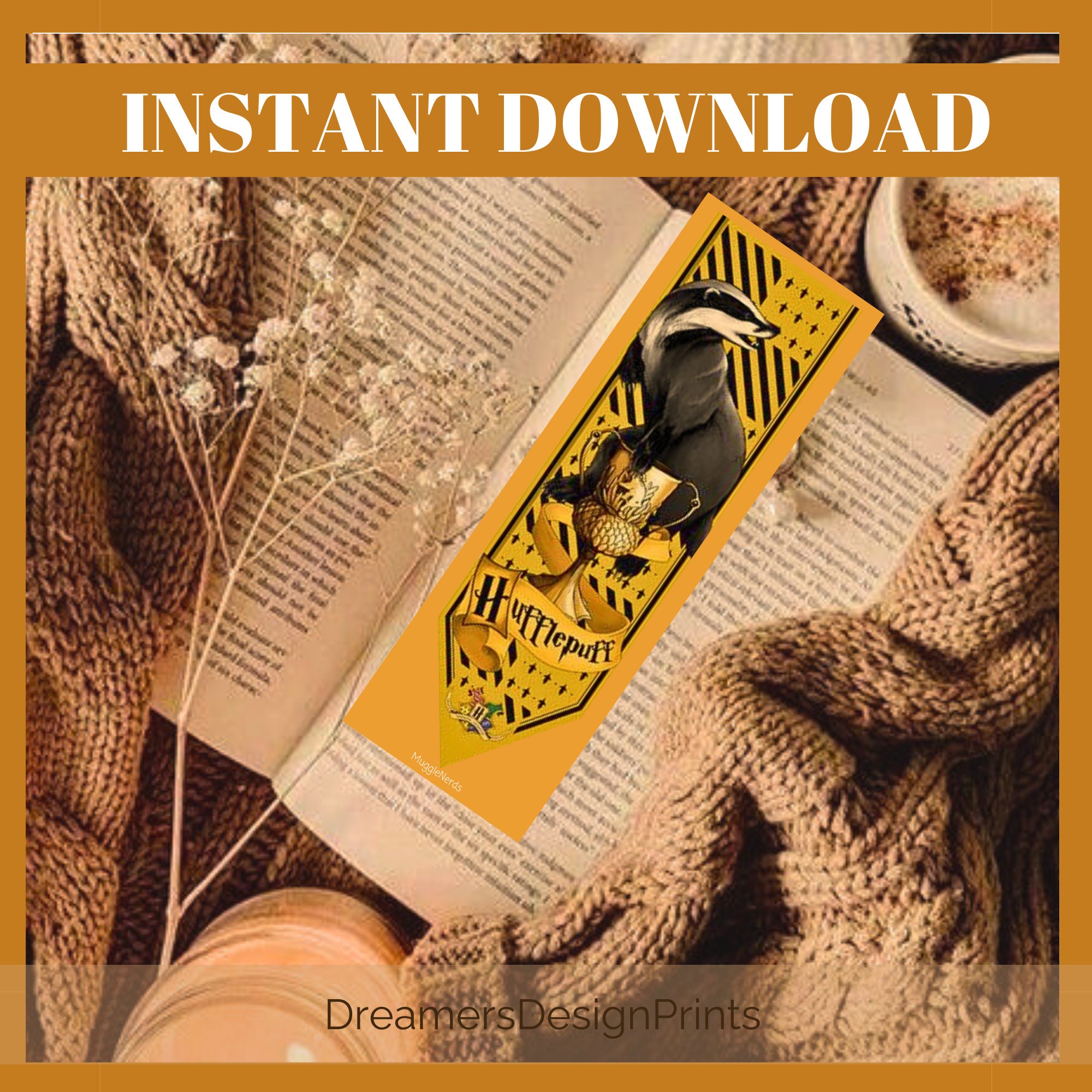 20 in 1 Printable Bookmarks Ready-to-print A4 Sheet (PDF) Magic School ...