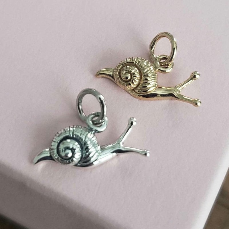 Snail Charms - Etsy