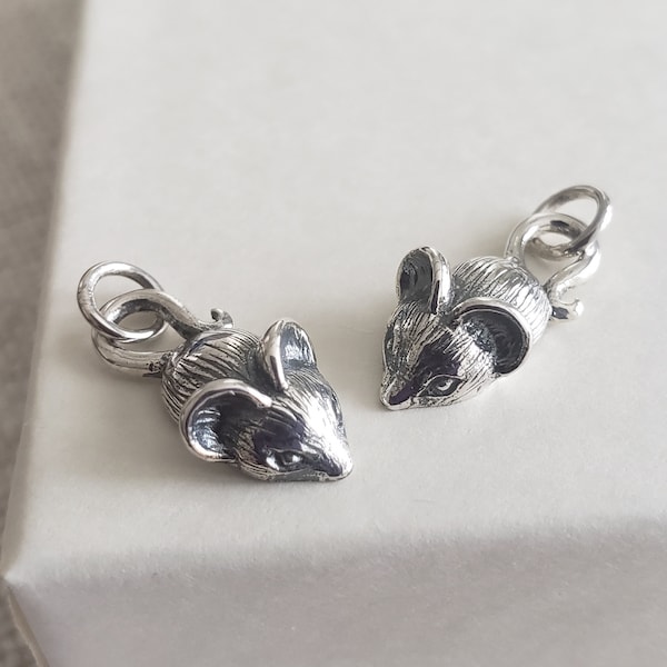 Mouse Charms - Etsy