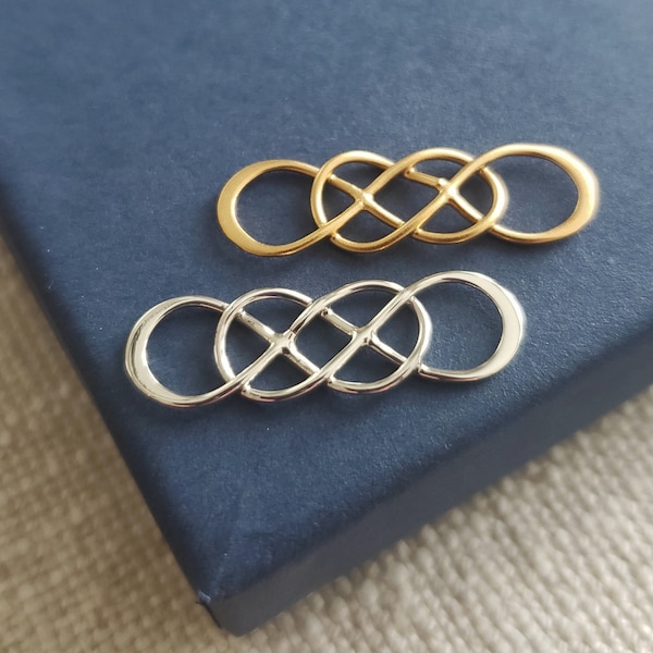 Double Infinity - Etsy