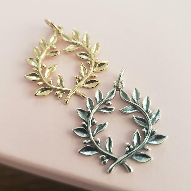 Gold Laurel Wreath - Etsy