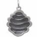 Sterling Silver Beehive Charm With a Bronze Bee Botanical Garden ...