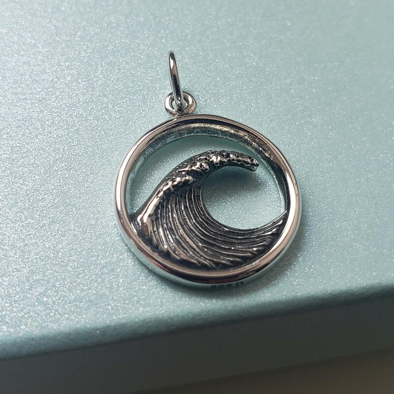 Ocean Charm Necklace - Etsy