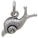 Tiny Sterling Silver Snail Charm Nature Lover Gift Animal Bug Charm ...
