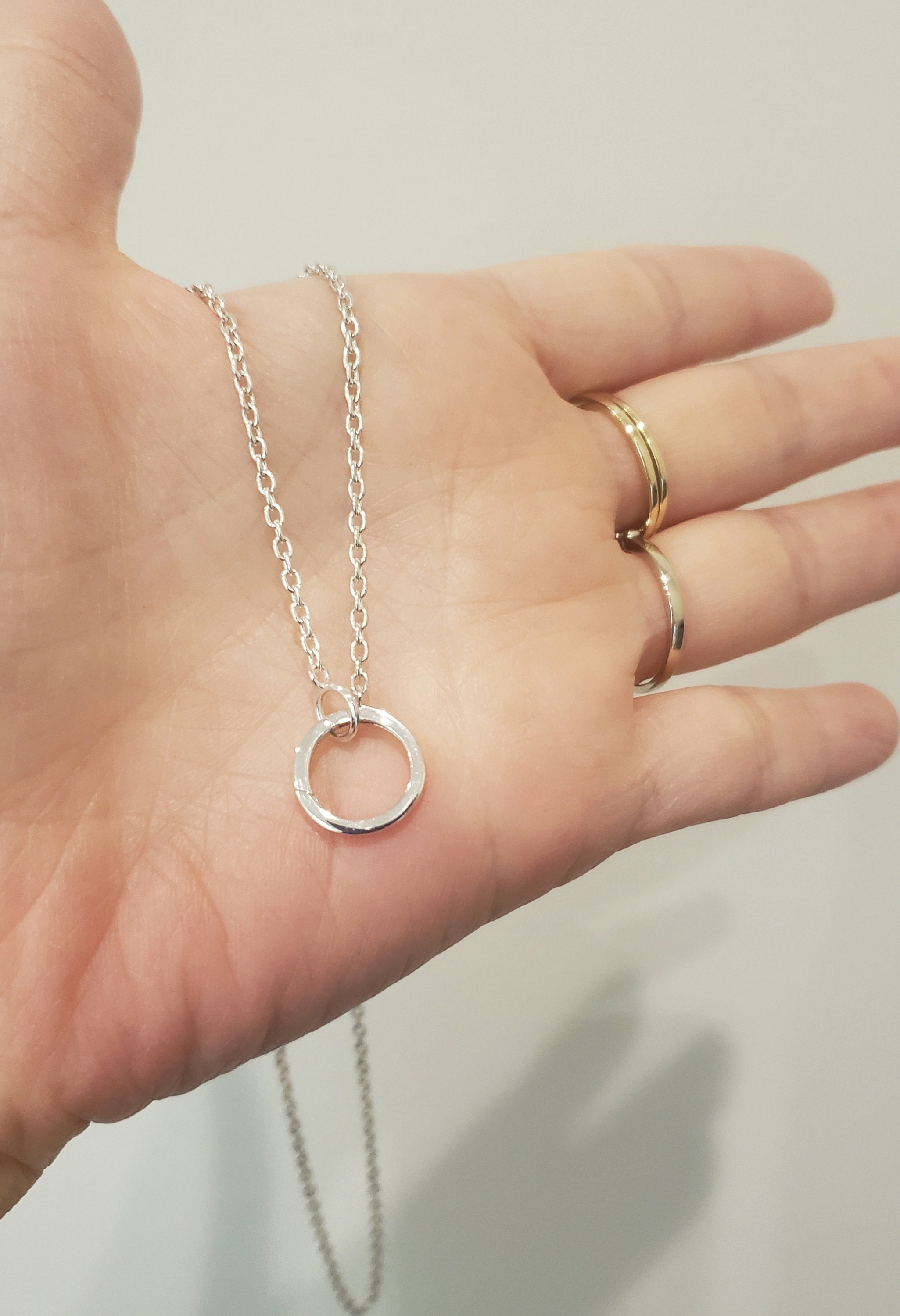 925 Sterling Silver Chain With Charm Holder. Great for Hanging Charms ...