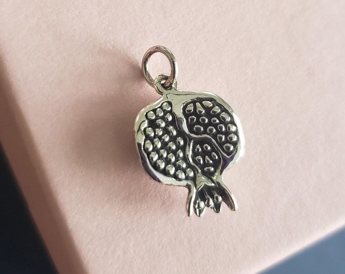 Vintage Sterling Silver Jewish Federation Pomegranate Pin / Pendant ...