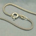 925 Sterling Silver Fancy Round Foxtail Chain, Layered Finished ...