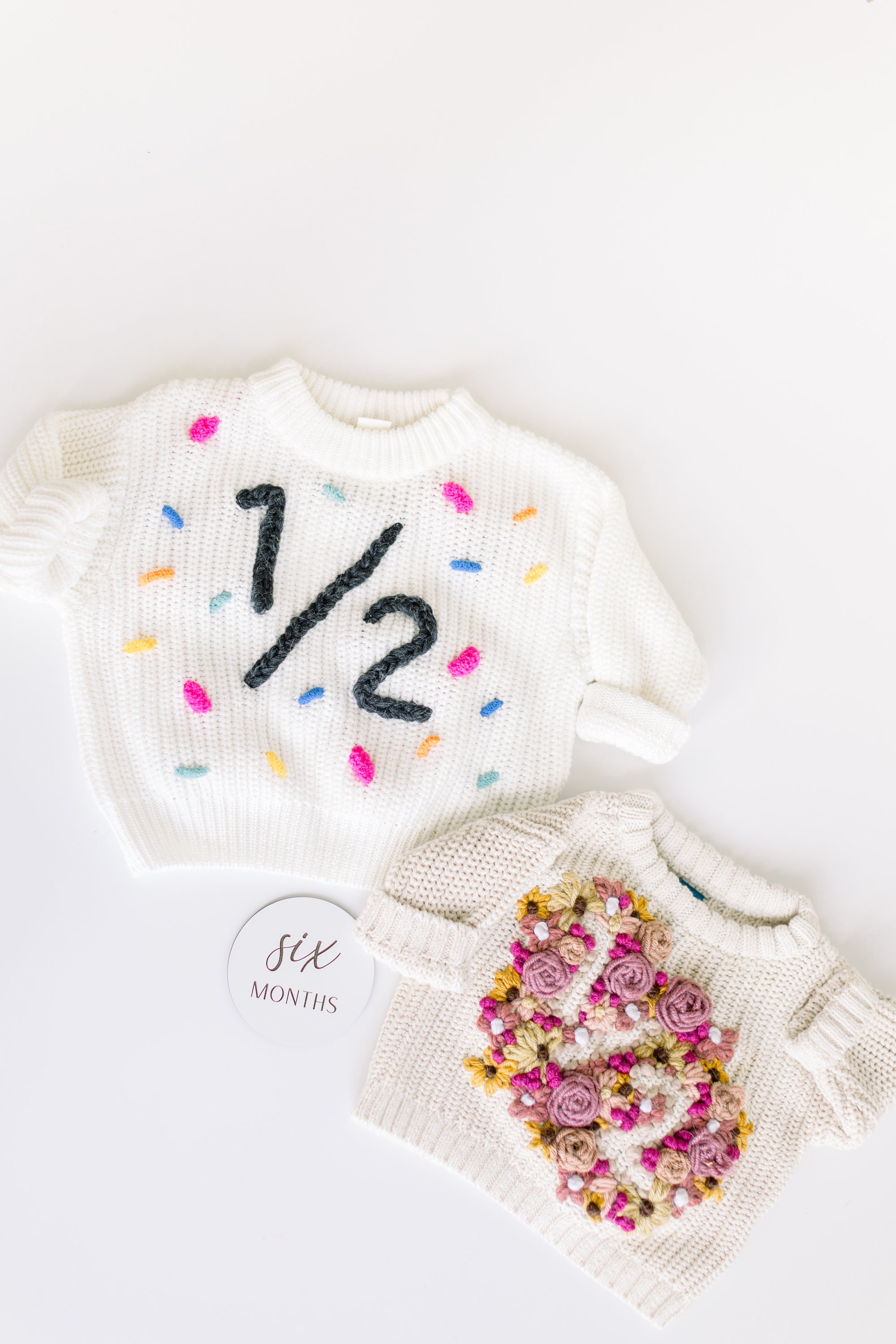 Personalized Hand Embroidered Baby and Toddler Sweaters - Etsy