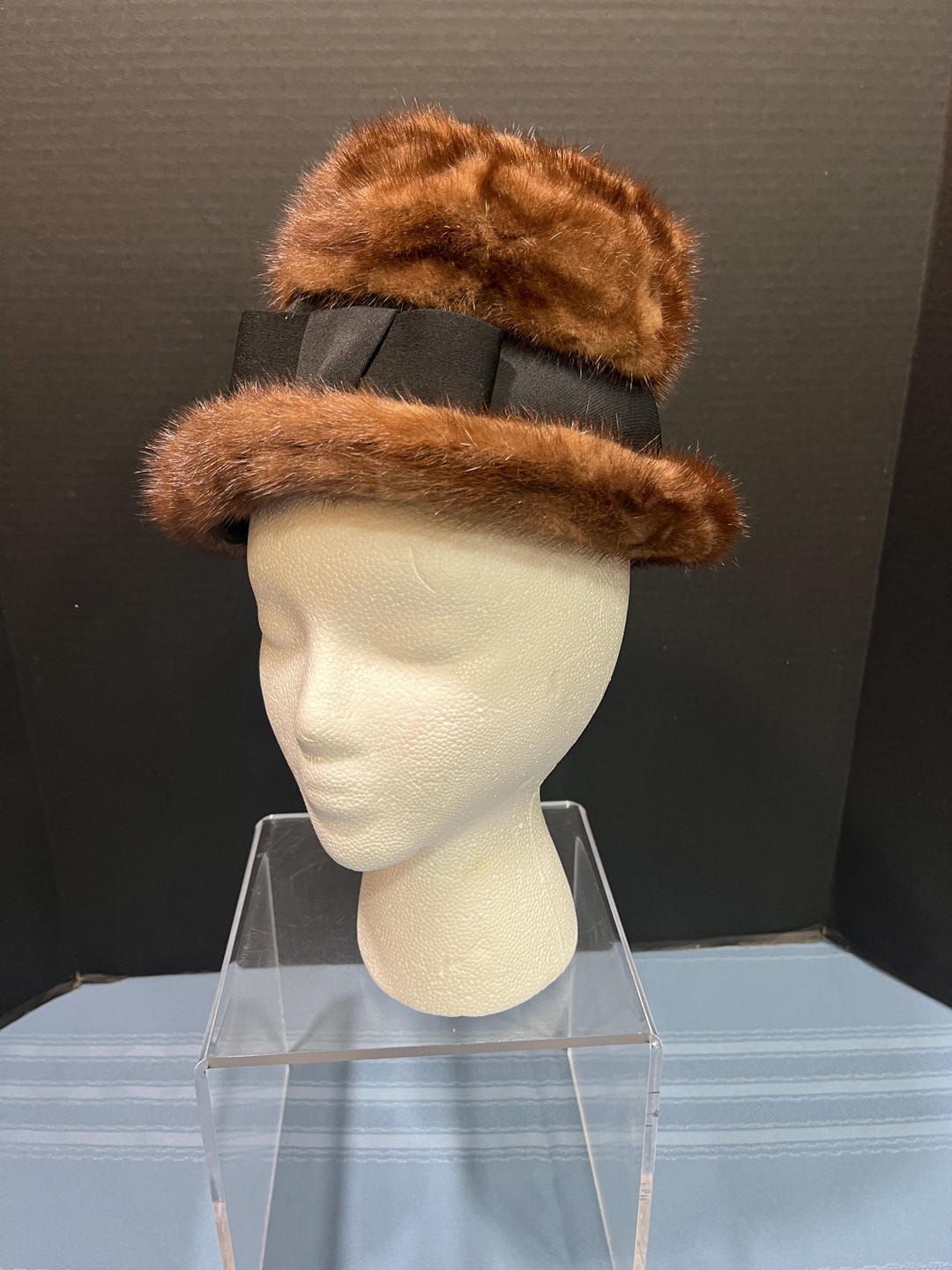Vintage Gilchrist's Department Store of Boston Fur Bucket Hat - 1950's ...