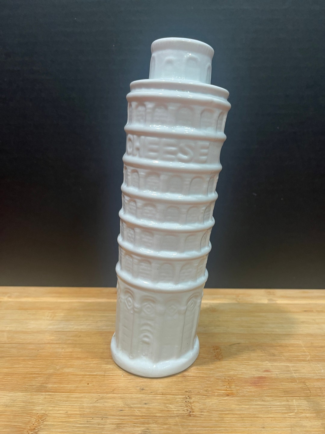 Vintage Ceramic Leaning Tower of Pisa Parmesan Cheese Shaker - Italian ...
