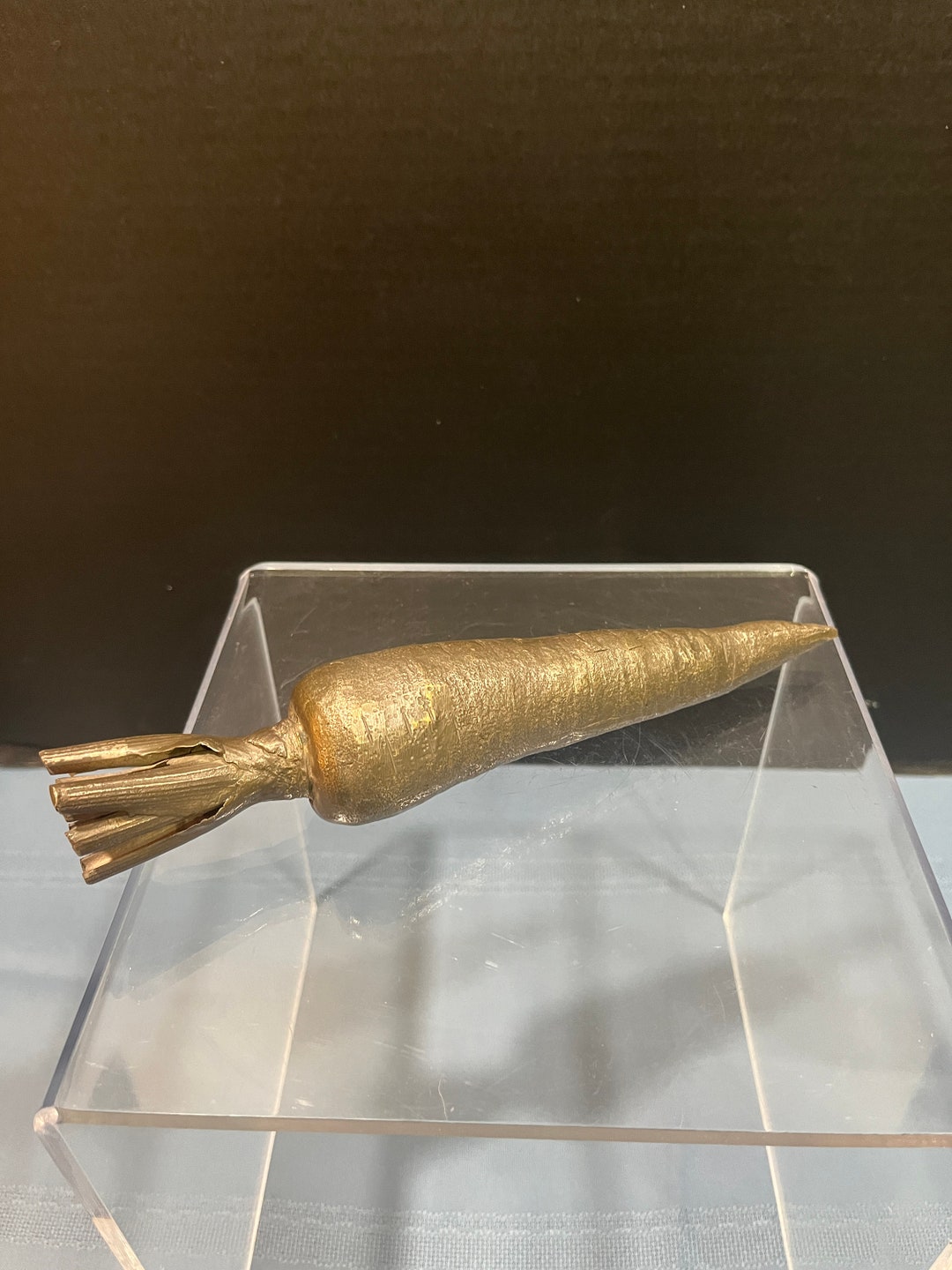 Vintage Heavy Metal Carrot or Parsnip Decor or Paperweight - Etsy