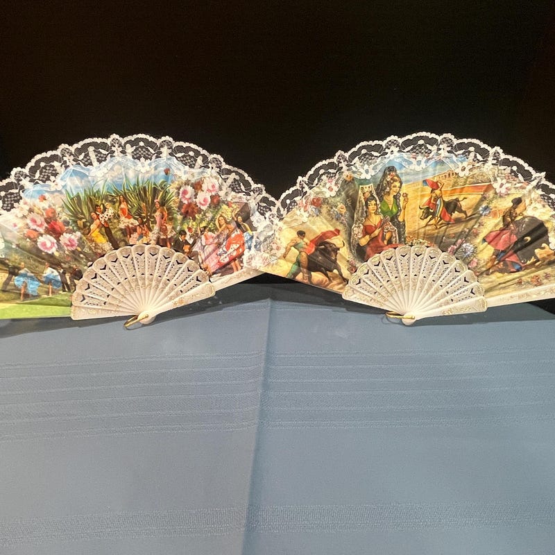 Spanish Hand Fan - Etsy