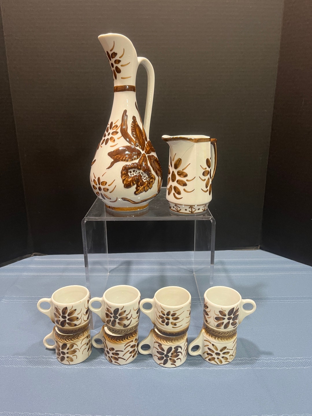 Vintage 10 Piece Brazilian Porcelana Cappuccino or Expresso Serving Set ...
