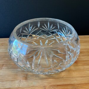 Vintage SAMOBOR Crystal Bowl - Hand Made Croatia - Etsy
