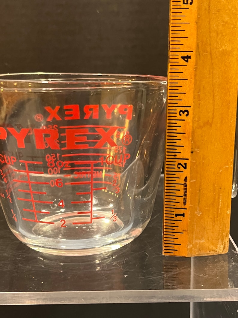Vintage Pyrex 1 Cup Measuring Cup 508 1970's - Etsy
